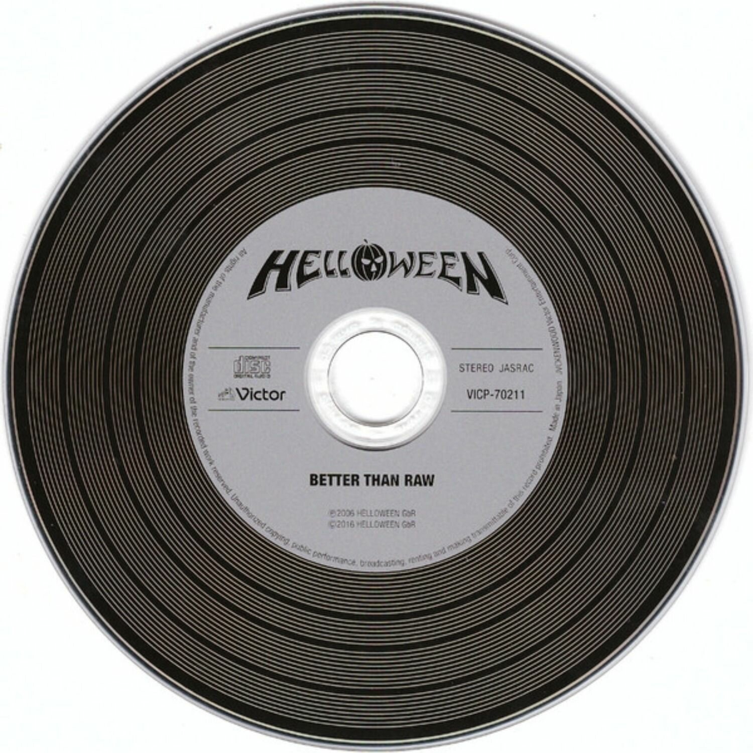 Музыка CD Helloween - Better Than Raw, SHM-CD — фото 1