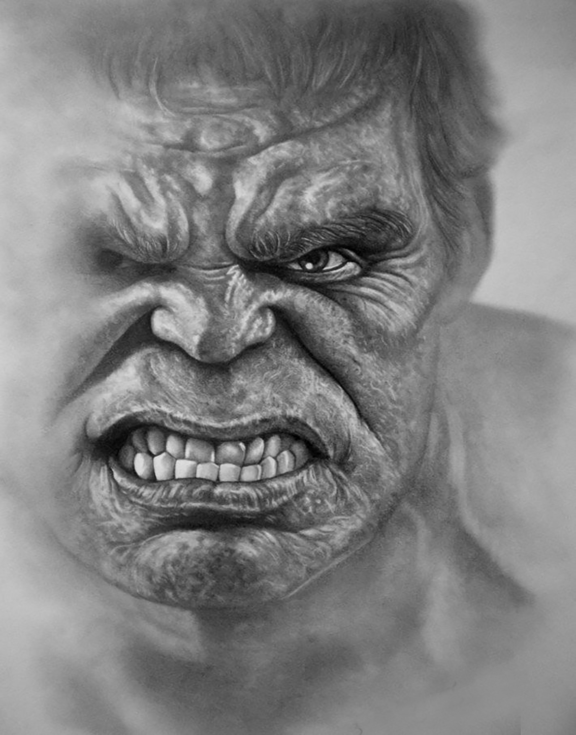 Картина по номерам "Халк", хлопковый холст на подрамнике 40х50 см, акрил, 000 Art Hobby Home