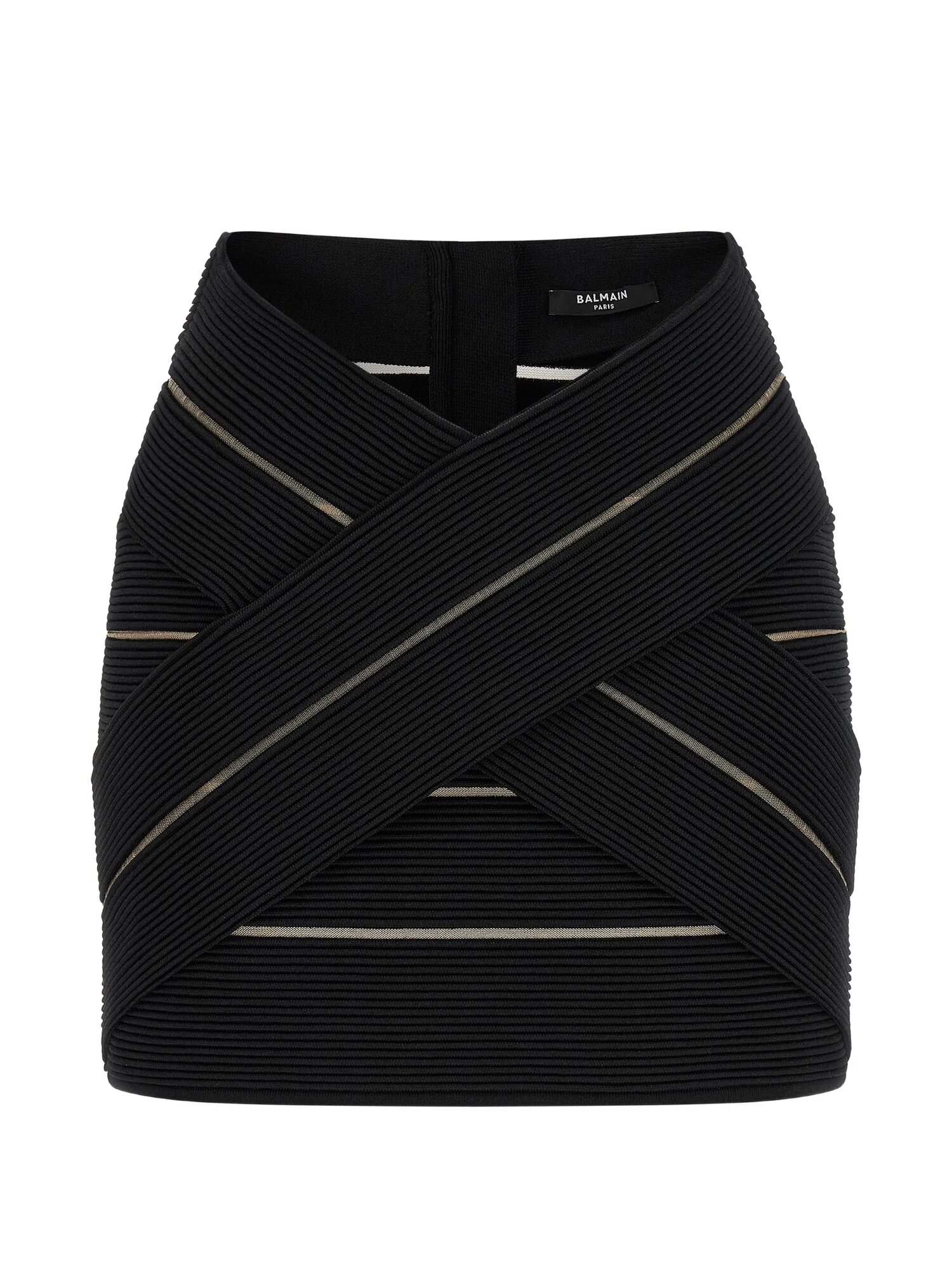 Юбка V-waist zip-fastening mini skirt