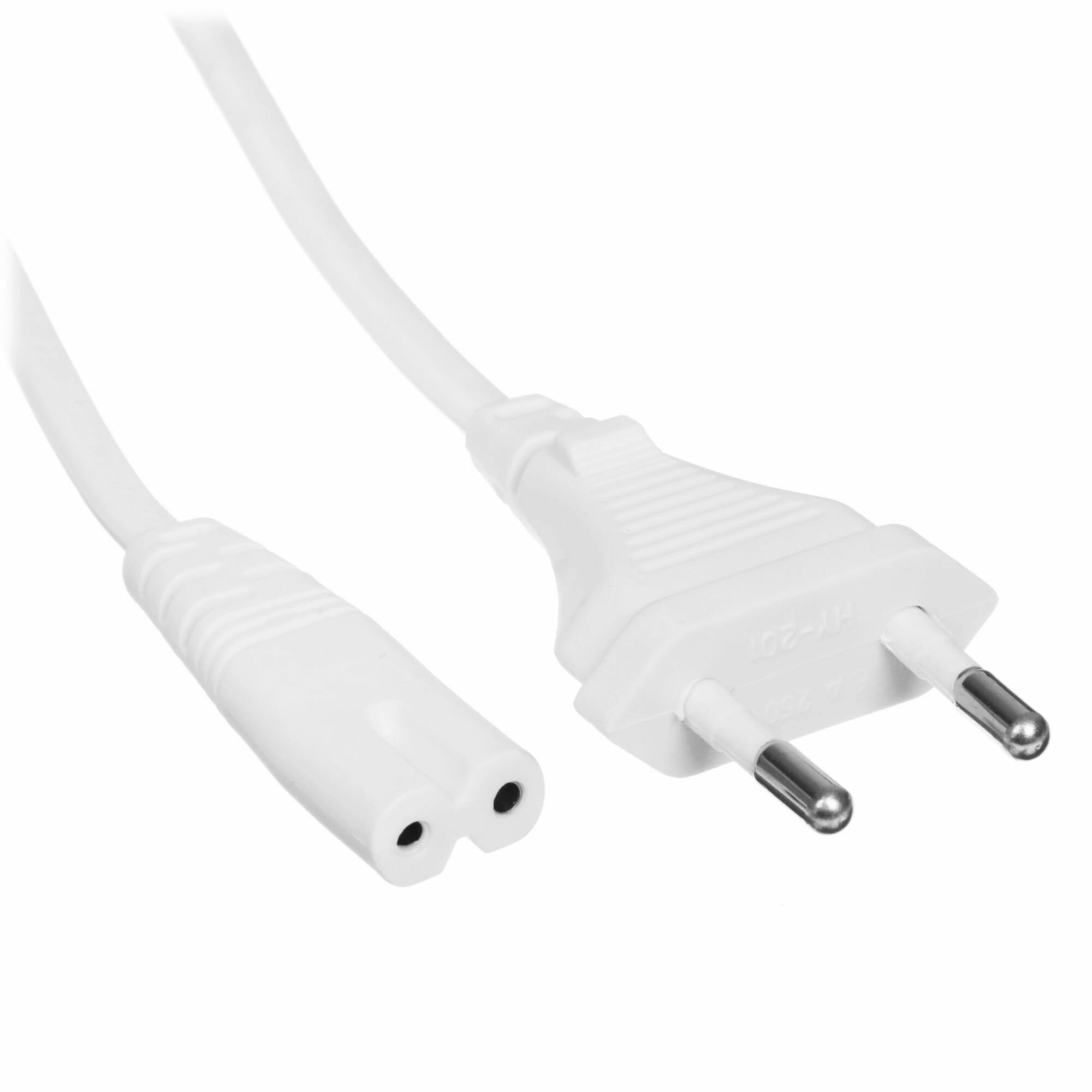 Кабель питания DEXP IEC C7 - CEE 7/16 3м белый