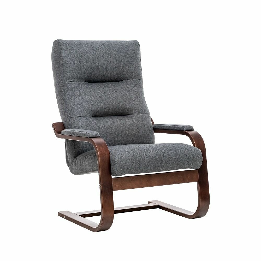 Кресло Leset Оскар New, Орех текстура, ткань Malmo 95