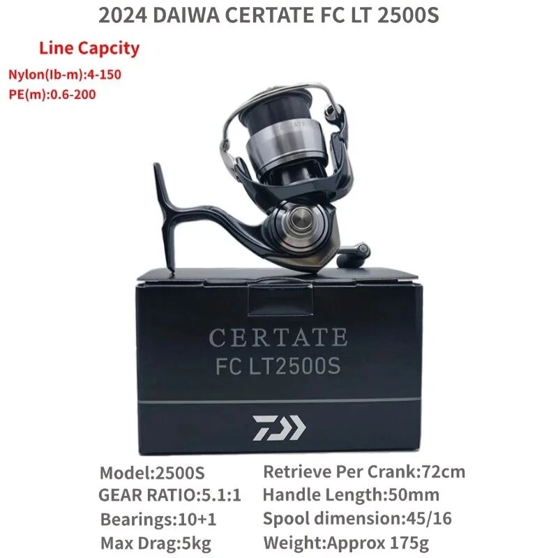 DAIWA CERTATE FC LT спиннинговые катушки FC LT 2500S