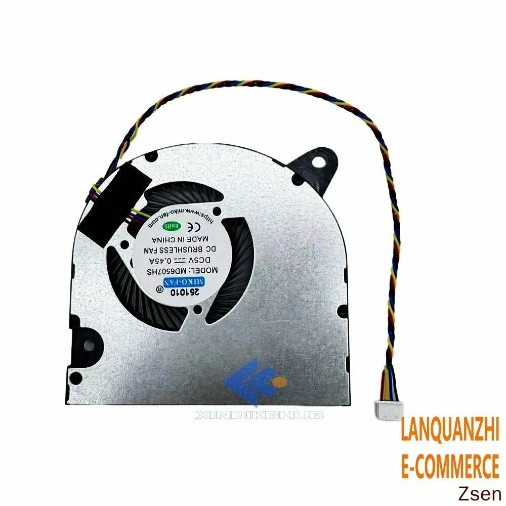 (2шт.)Кулер для ноутбука MD6507HS N158 DC5V 0.45A 4PIN Cooler Fan