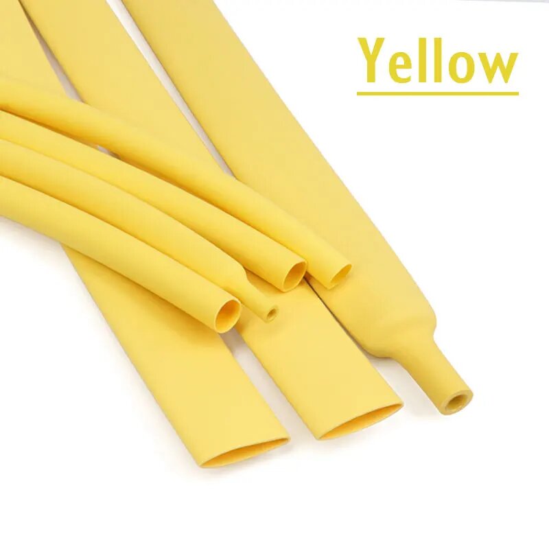 Термоусадочная трубка с клеем Yellow 1.6-50мм