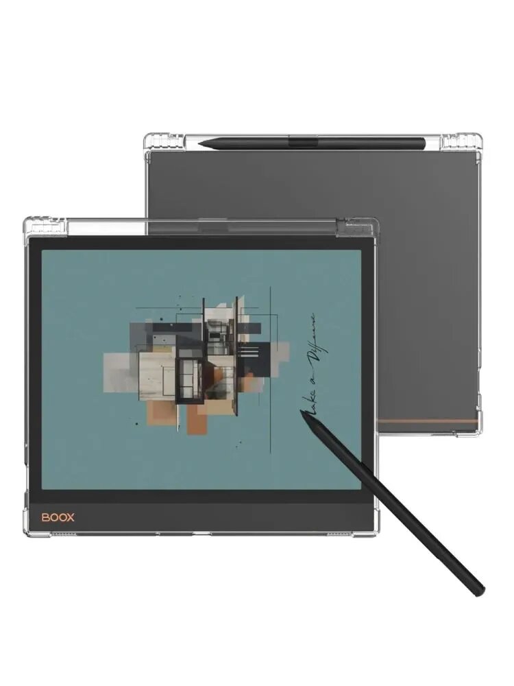 Прозрачный чехол для планшета 10.3-дюймового Onyx Boox note air3 e-Reader - Ультратонкая легкая прозрачная силиконовая гибкая мягкая задняя крышка