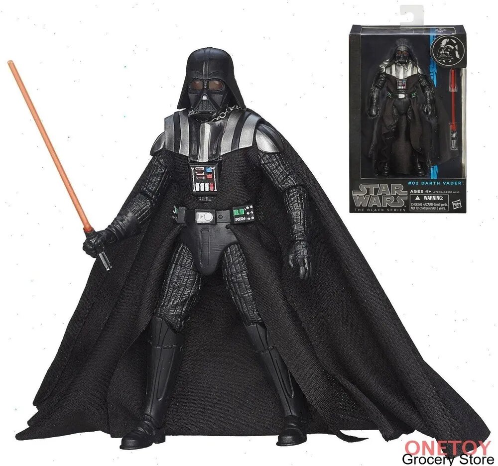 Фигурка ONETOY Звездные Войны: Черная серия Дарт Вейдер (16см) - Коллекционная модель для мальчиков