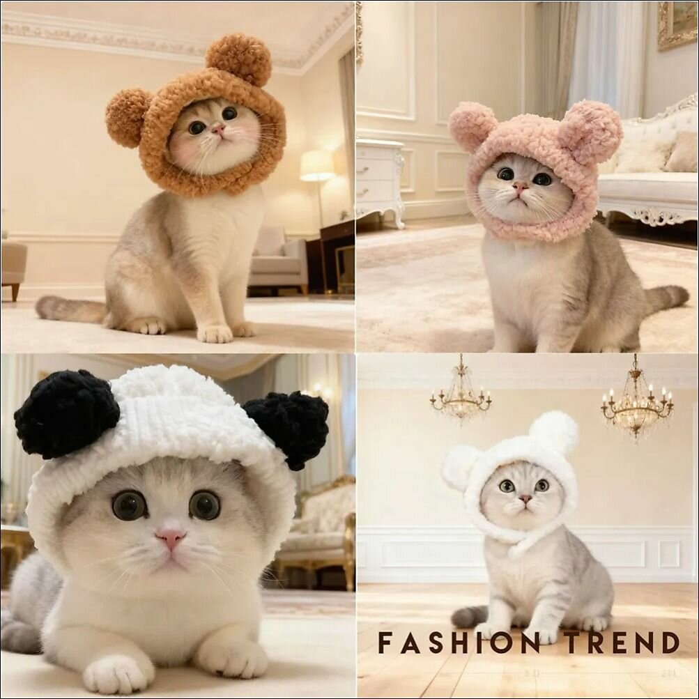 Шапка для кошек и котят, забавная шляпа для кота, аксессуар для фотосессии и праздника животных