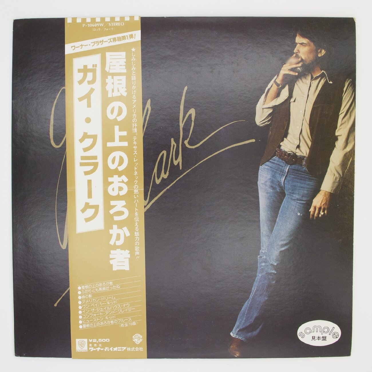 Виниловая пластинка Guy Clark - Fool On The Roof, 1xLP, EX