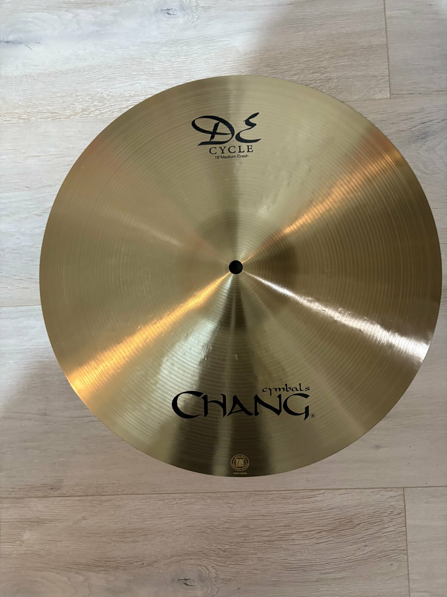 Тарелка креш Chang Cymbals Crash 16 De-Cycle B20