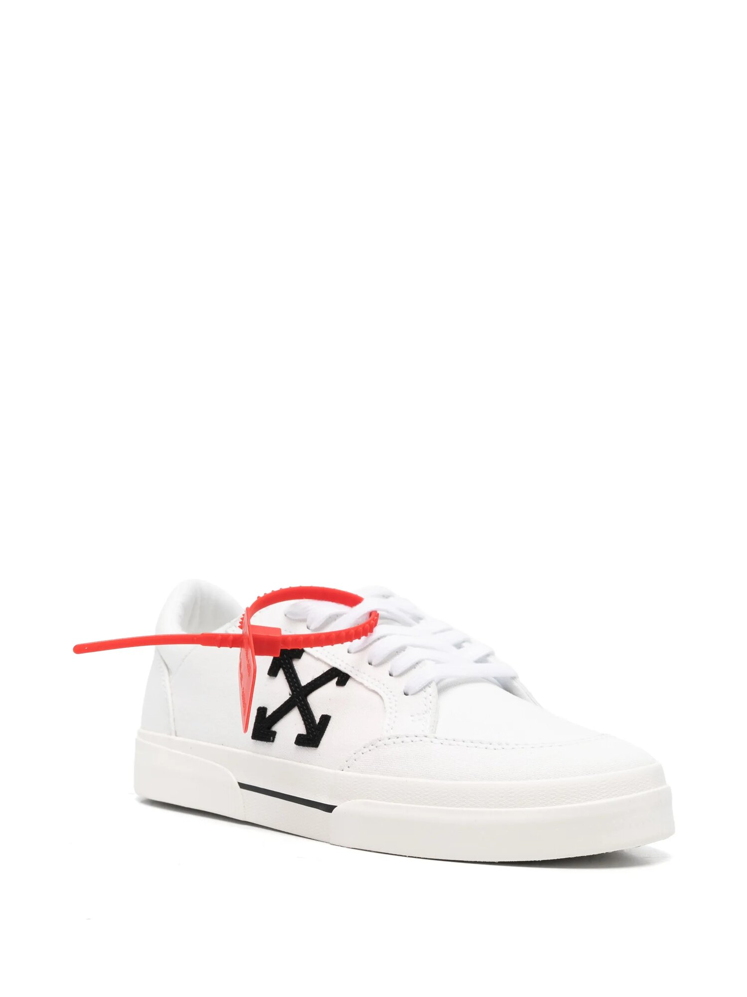 Кроссовки Off-White Vulcanized low sneakers, размер 43, бежевый/белый — фото 1
