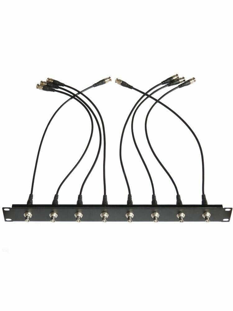 Эксклюзивный антенный комплект 1U на 8 портов для Shure, Sennheiser, Audio Technica и Samson