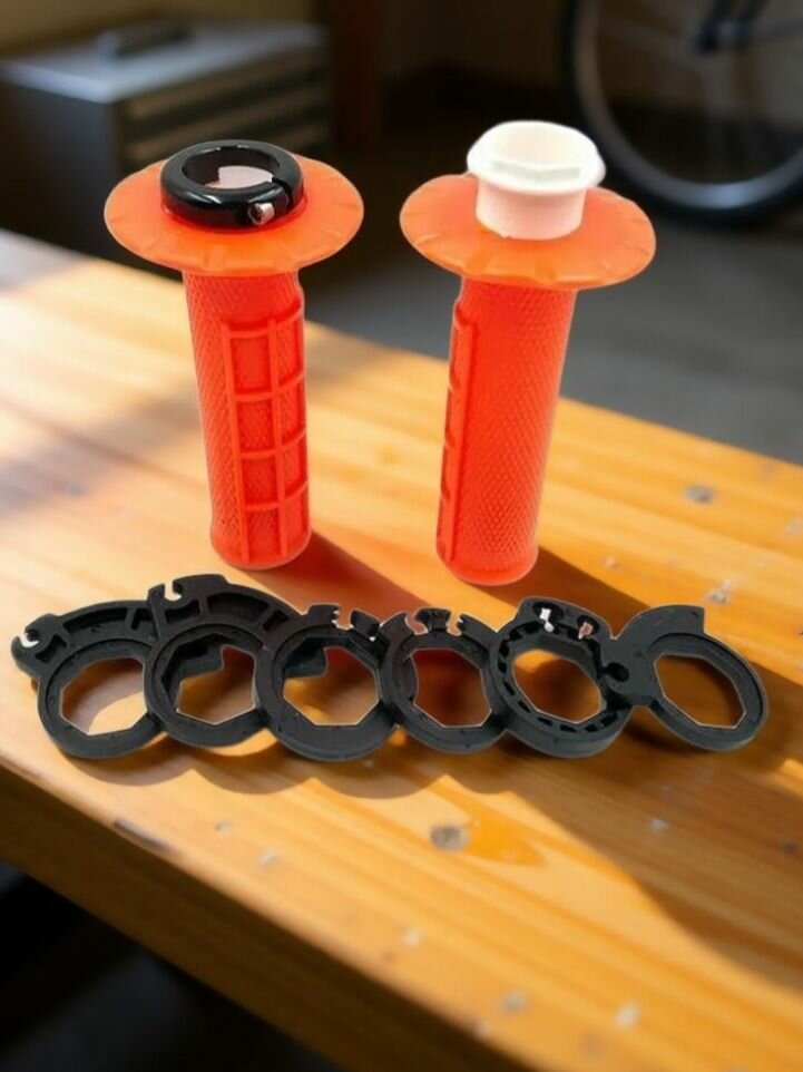 Грипсы MOTO LOK-ON оранжевый