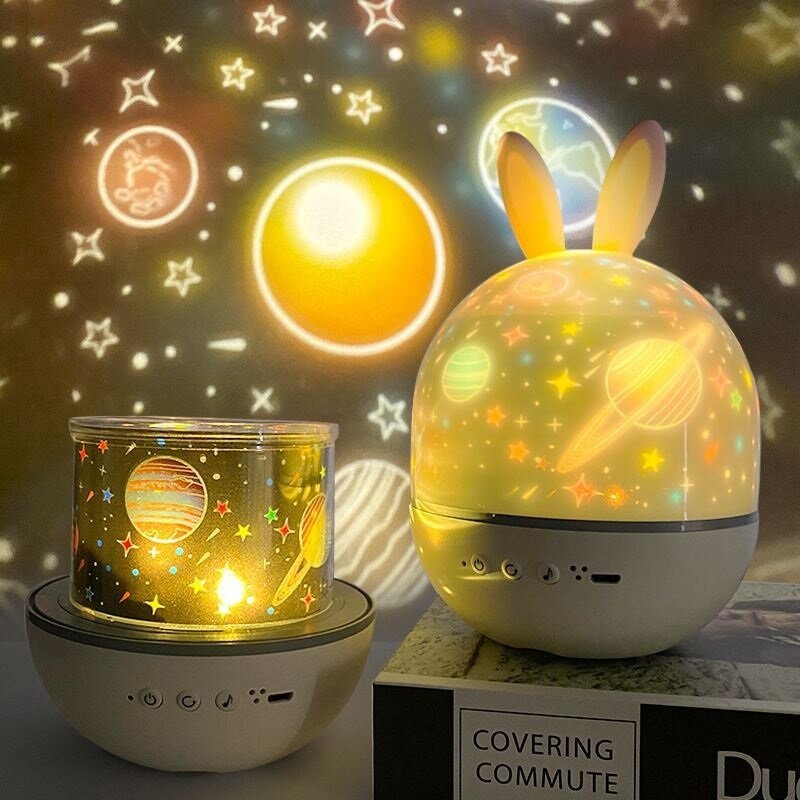 Ночник "Романтический кролик", Bluetooth, пульт управления, 5Вт