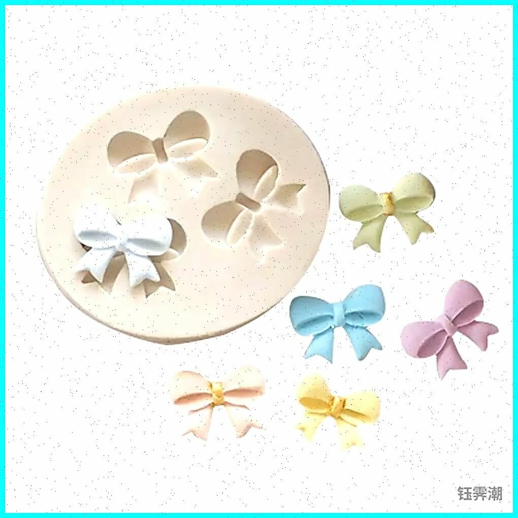 Силиконовая форма / молд для рукоделия Лепнина / бантик