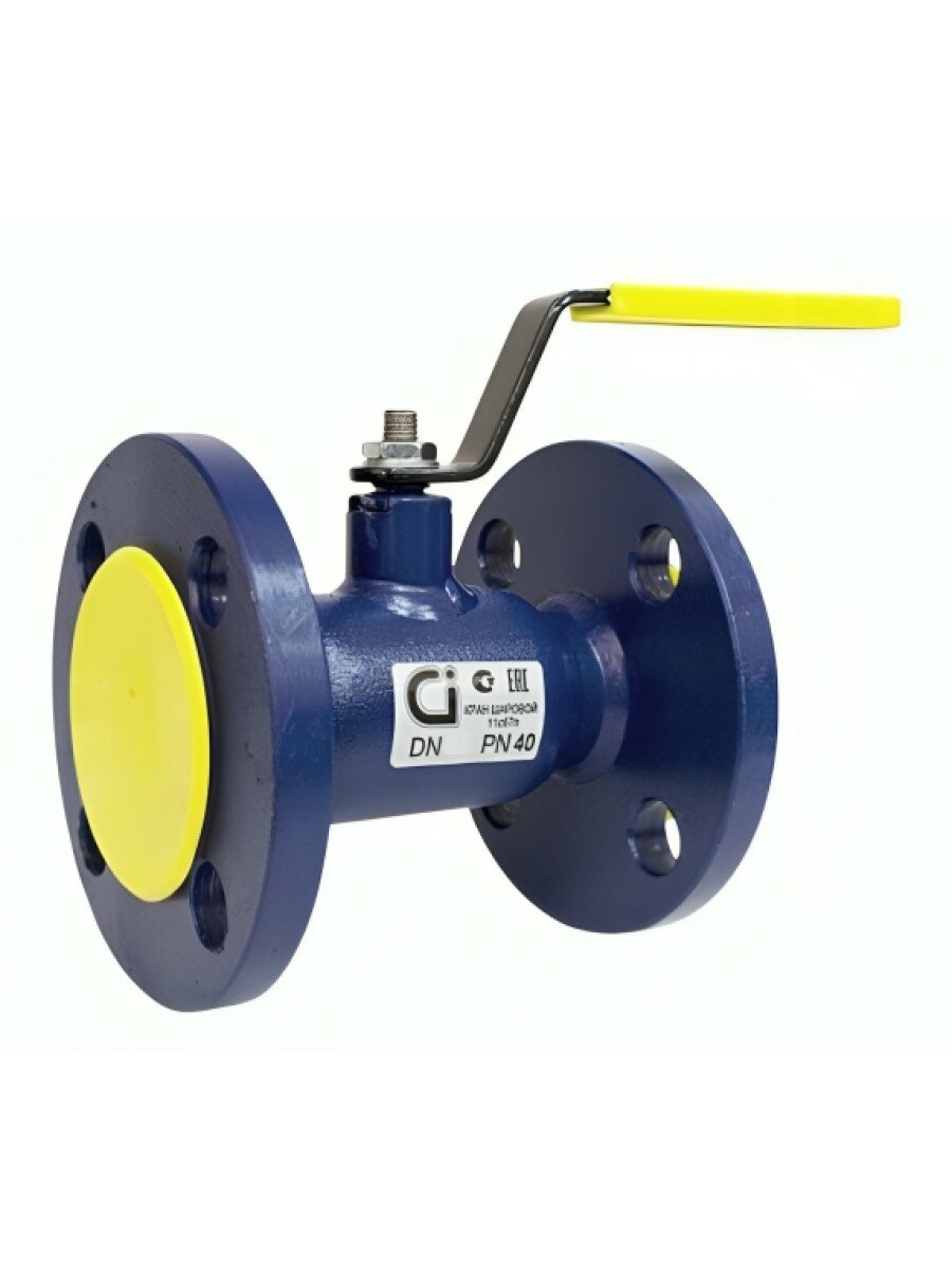 Кран шаровой фланцевый Ci 11с67п, сталь, DN40, PN40 (ТТ000013373)
