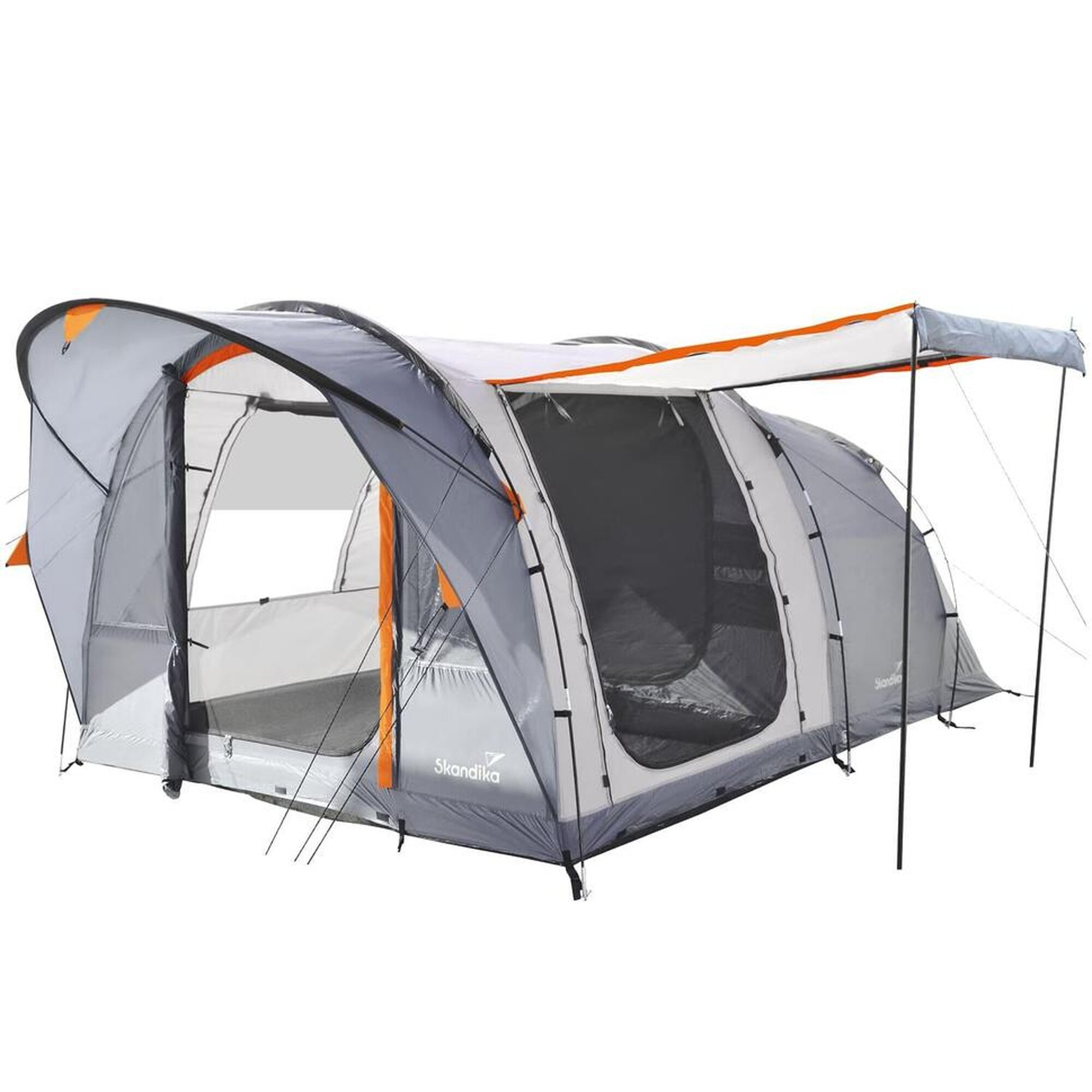 Decathlon Палатка-туннель Skandika Egersund на 3 человека, 1 спальня