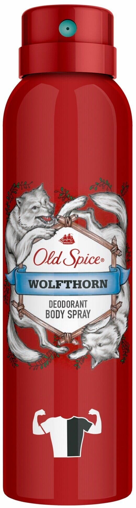 Дезодорант-спрей для тела Old Spice Wolfthorn мужской 250 мл
