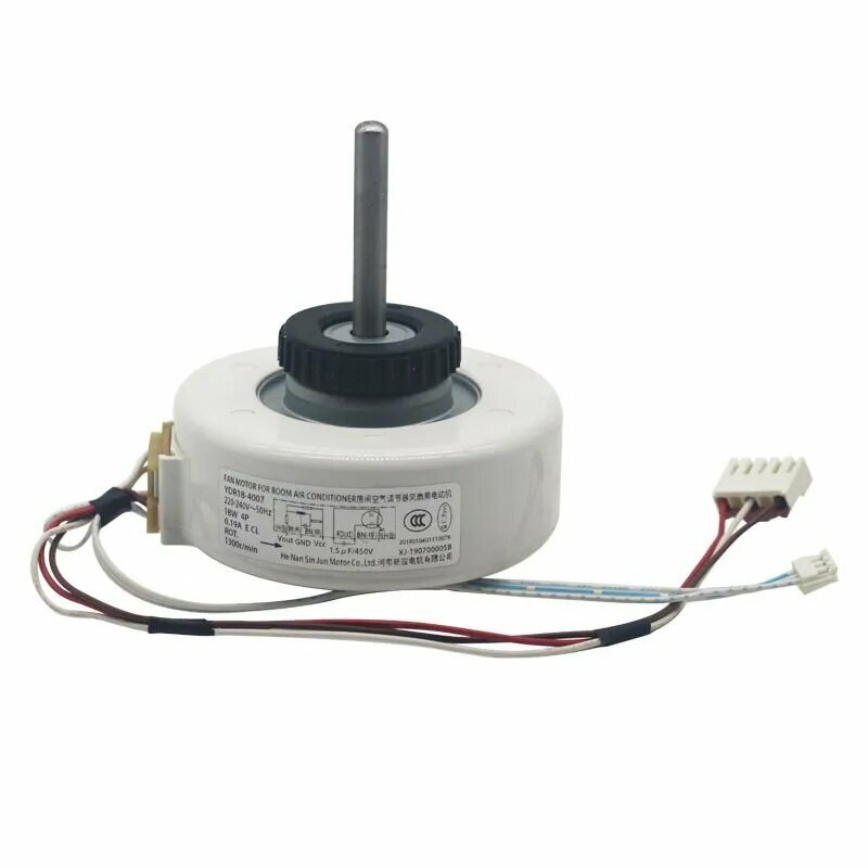 Двигатель вентилятора YDR18-4007 для бытовых кондиционеров 1/1.5P, новый герметичный мотор внутреннего блока сплит-системы