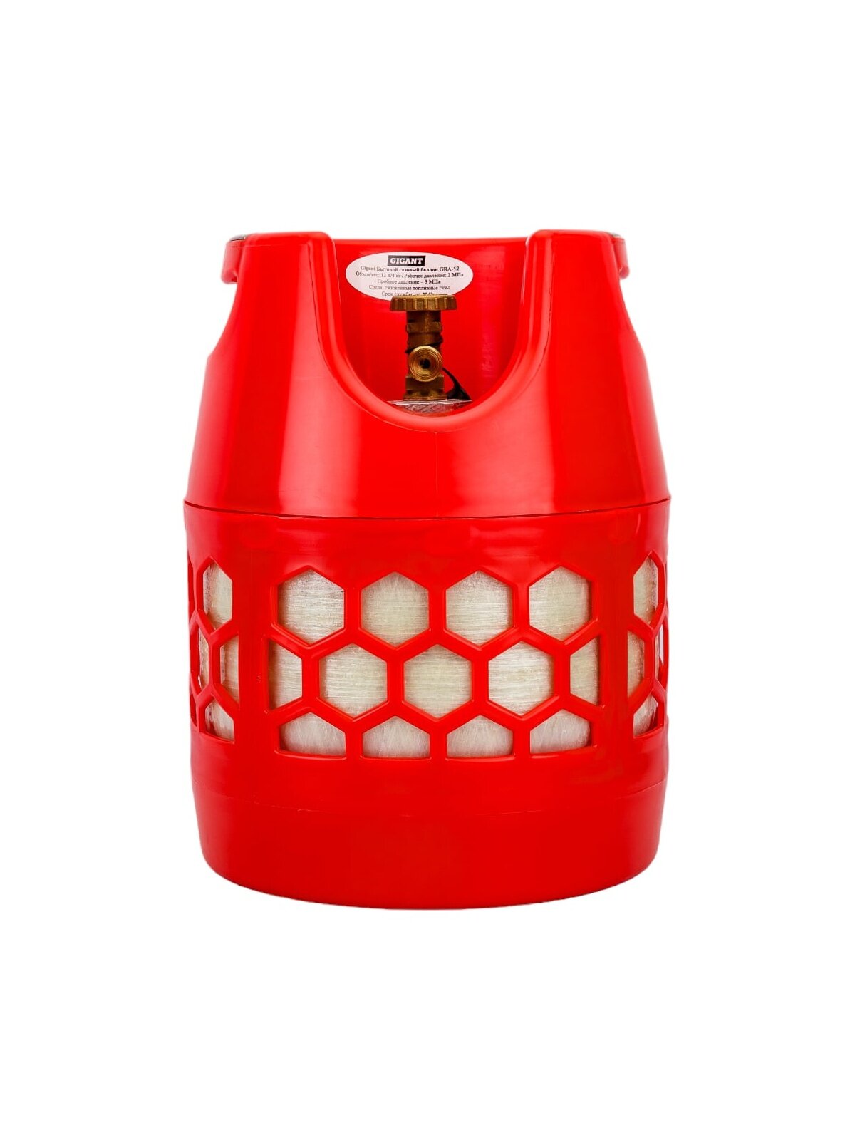 Композитный баллон для сжиженных газов (12 л; LPG/СУГ) Gigant GRA-12