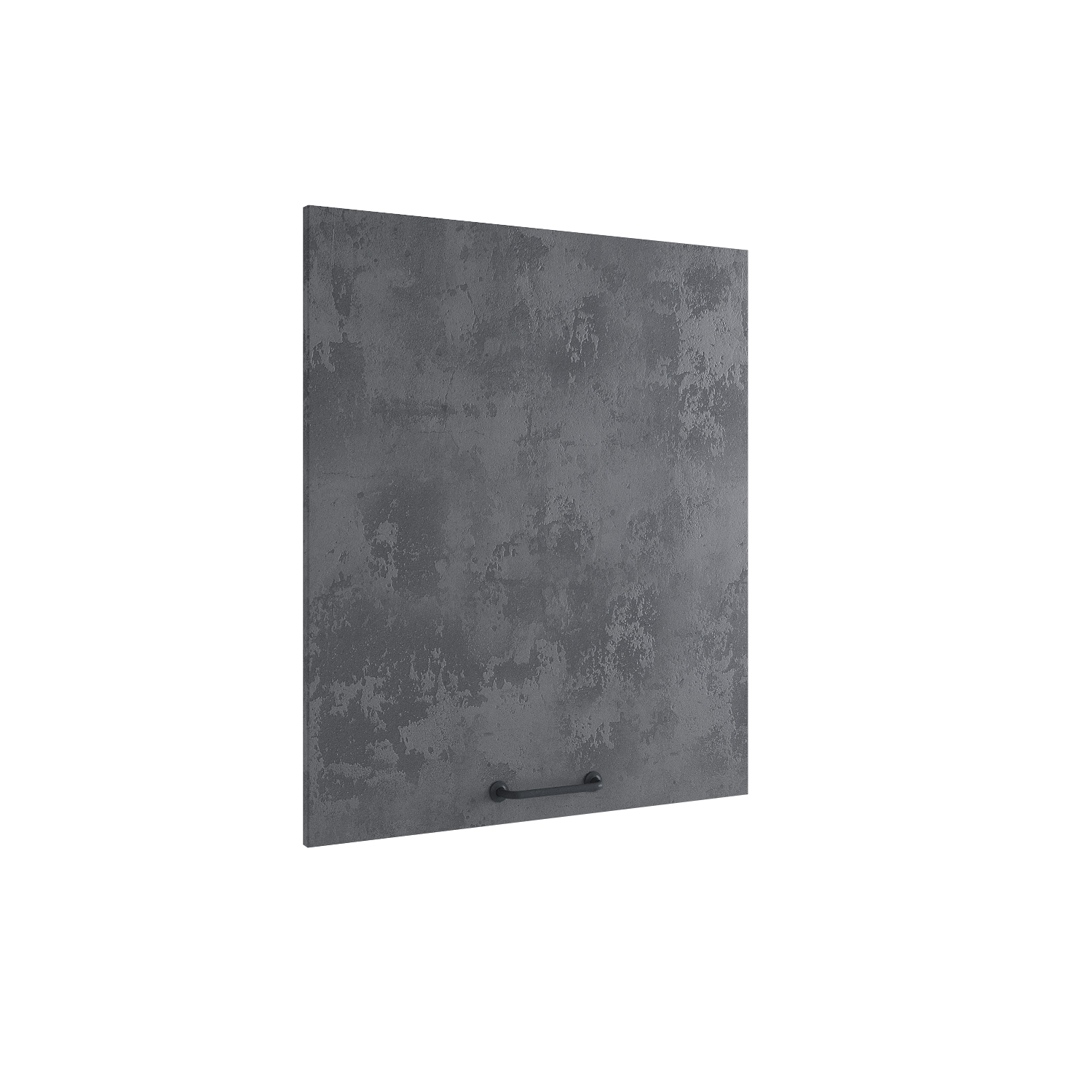 Кухонный фасад 60х70 (дверь на шкаф навесной), Бетон тёмный, МДФ