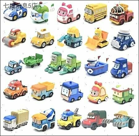 Машинка Робокар Поли, металлическая машинка , Robocar POLI
