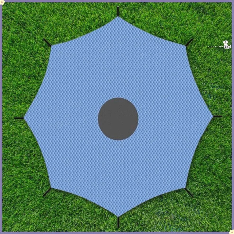 Тент для батута, водонепроницаемый чехол для батута с защитой от ультрафиолета (8 выстрелов)