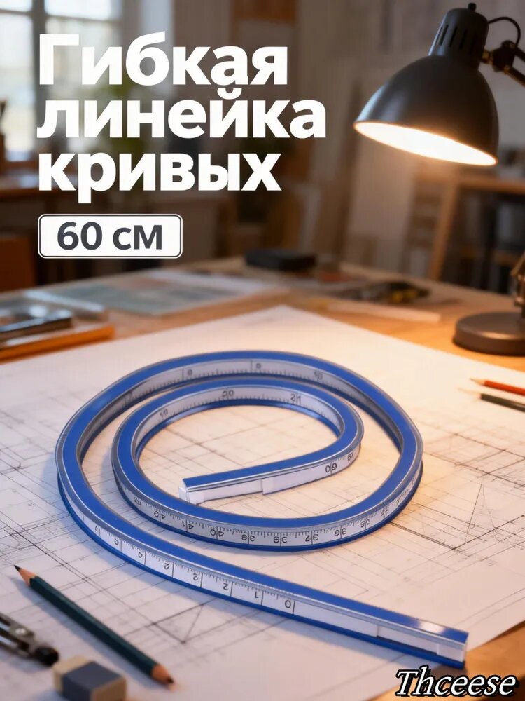 Гибкая кривая линейка см 60см 60 см