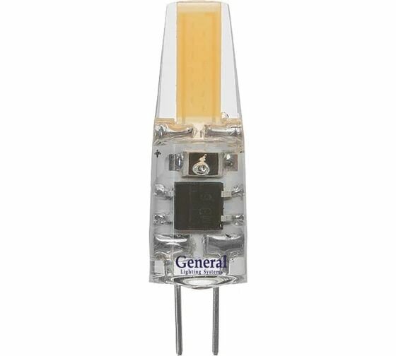 Светодиодная лампа General Lighting Systems general стандарт g-4 12 v силикон