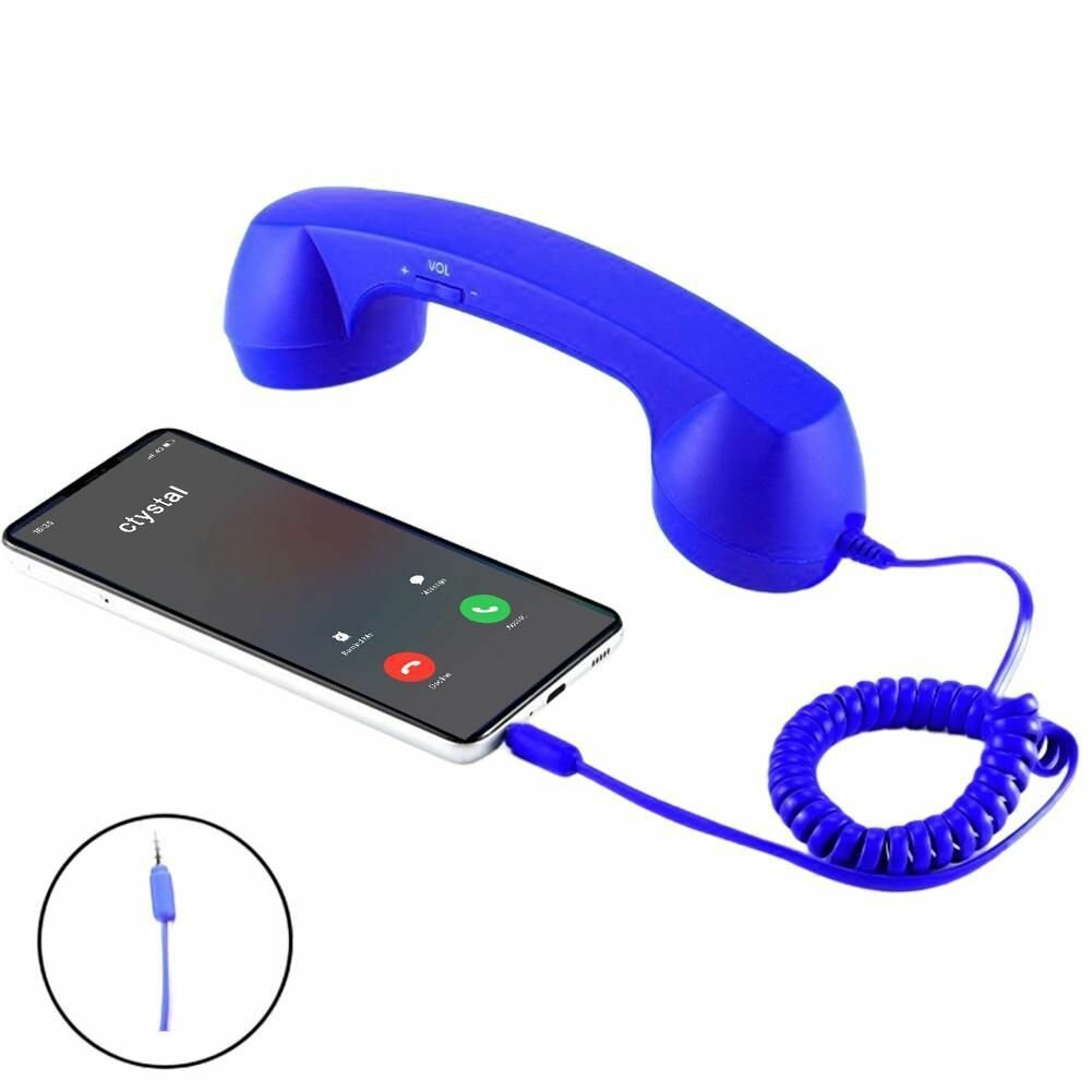Беспроводная ретро-телефонная трубка и проводная телефонная трубка с наушниками для мобильного телефона