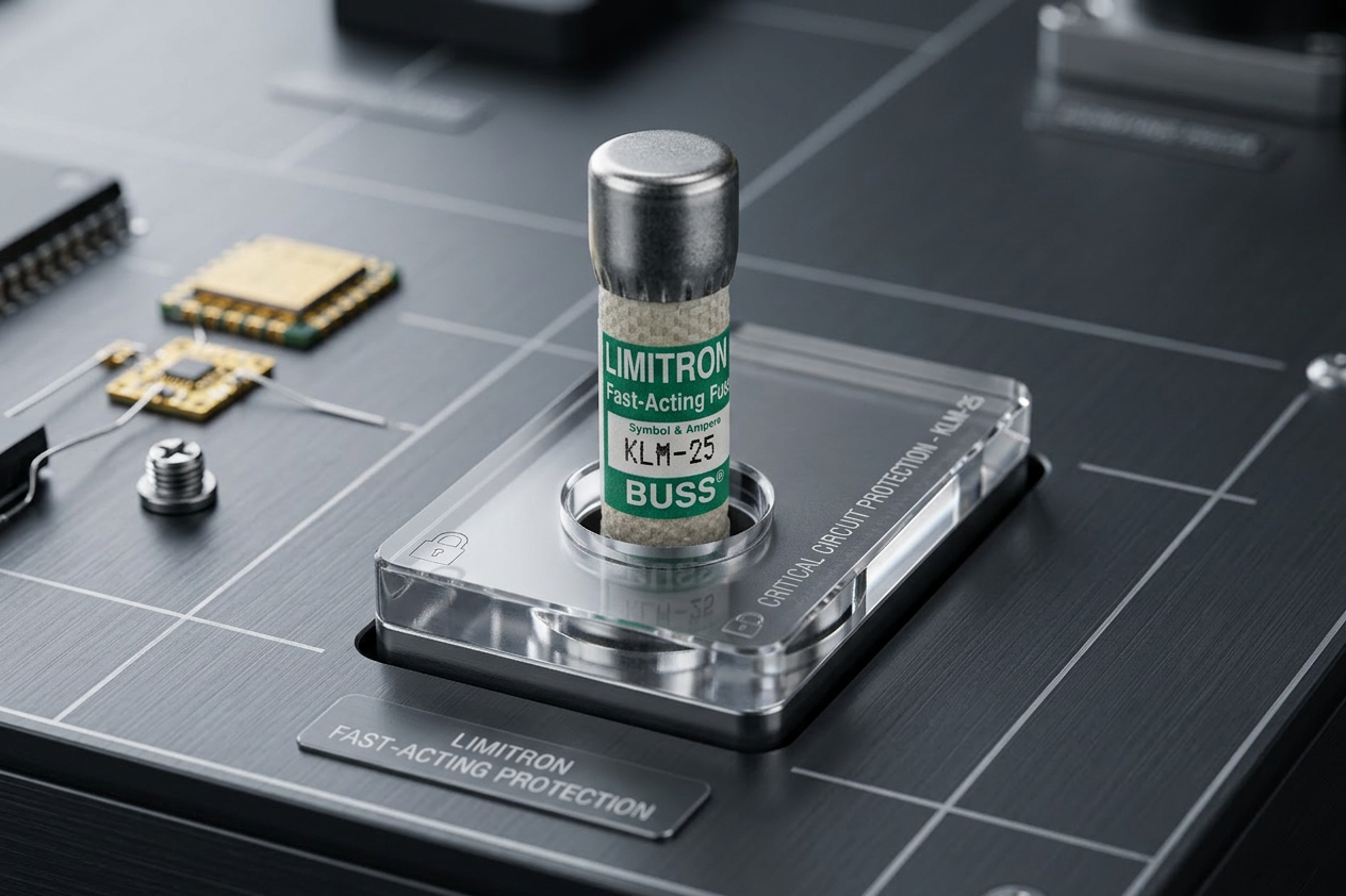 Предохранитель Bussmann KLM-25, быстродействующий, без индикации