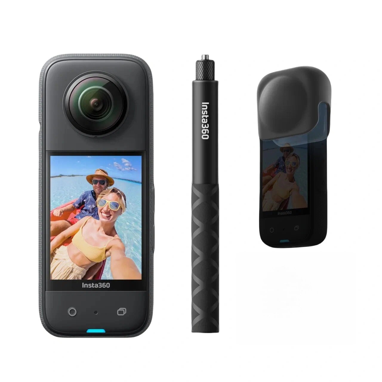 Экшн-камера - Insta360 X3 Get-Set Bundle 5,7K 30/60 FPS - 72Мп