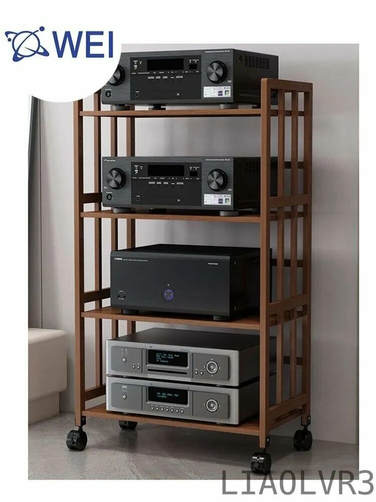 Стойка для Hi fi аппаратуры подходит для гостиной, офиса, студии и любого другого места, где это необходимо,
