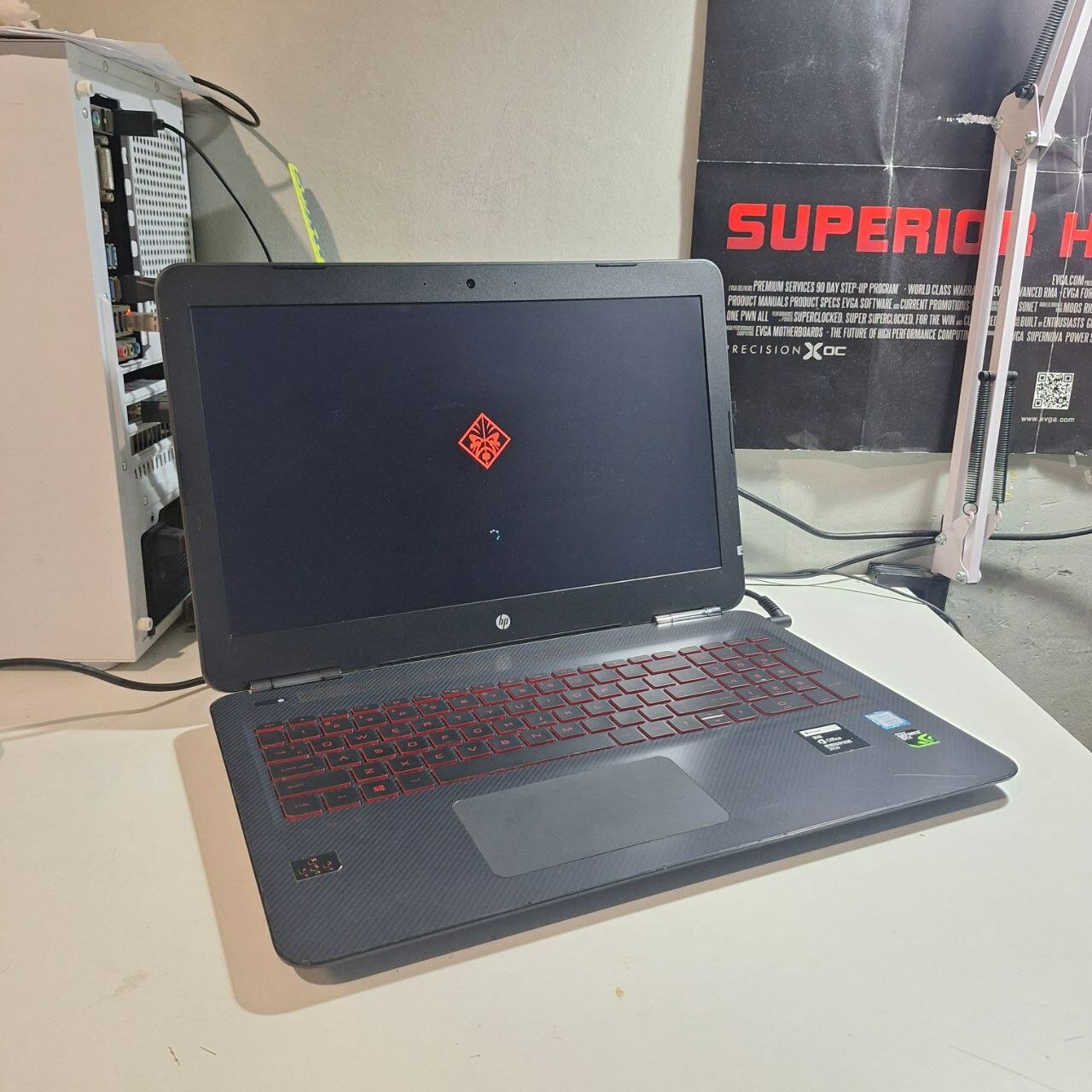 Игровой ноутбук HP 15.6" Intel core i5, GTX 1050Ti, 8gb ddr4, SSD 128gb, HDD 1tb