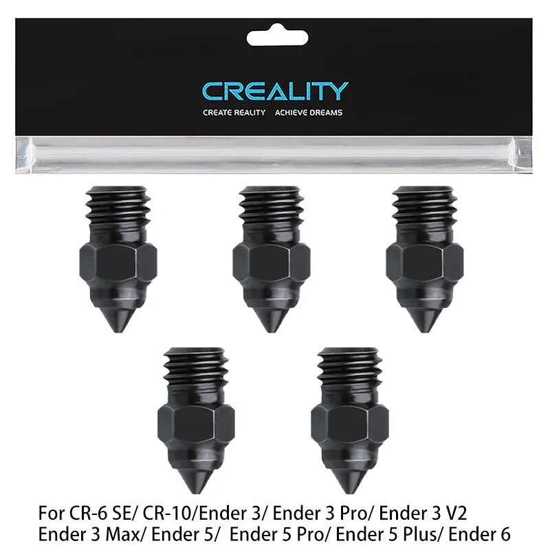 Creality HardSteel сопла 5шт для Ender 3