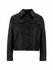 Куртка  Buttoned leather jacket, размер 40