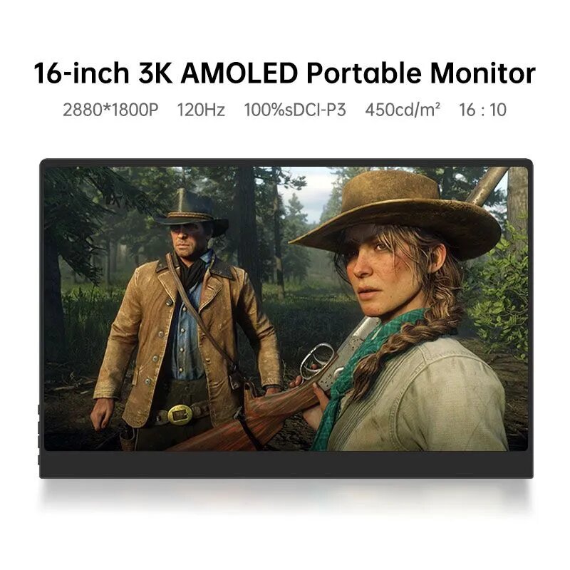 16" Монитор, черный