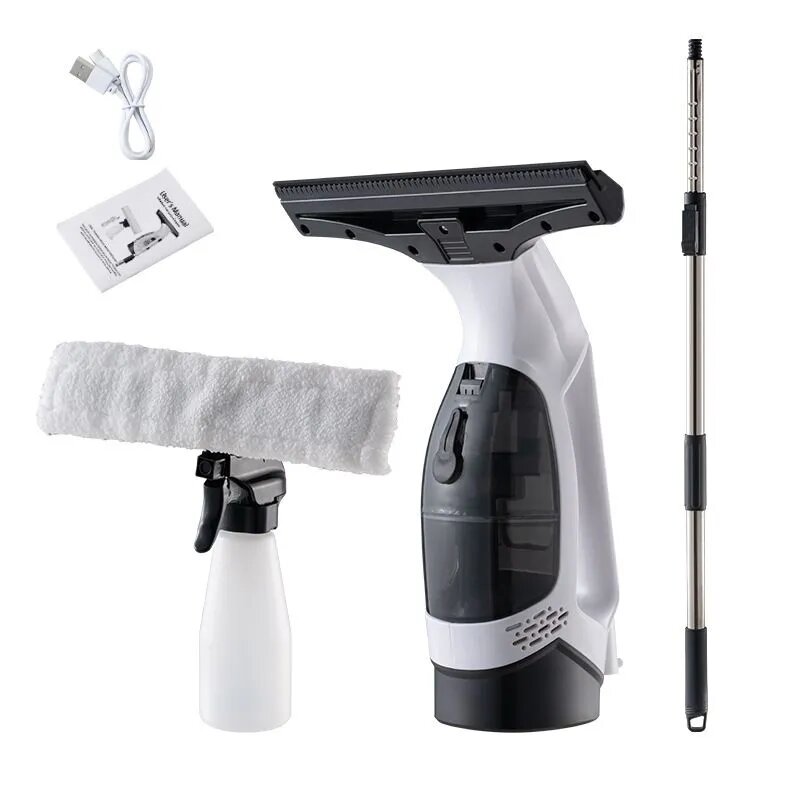 Стеклоочиститель аккумуляторный Karcher WV 1 1.633-601.0, время автономной работы до 25 мин, съемный бак для грязной воды 100 мл