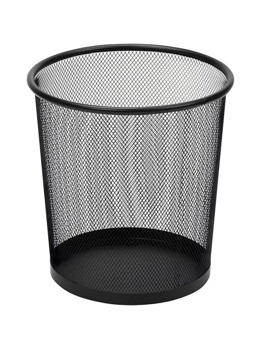 Стильная круглая корзина для мусора 7,8 л