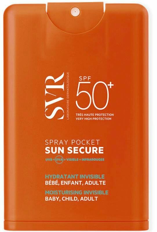 SVR Sun Secure Spray Pocket SPF 50+ Солнцезащитный спрей 20 мл