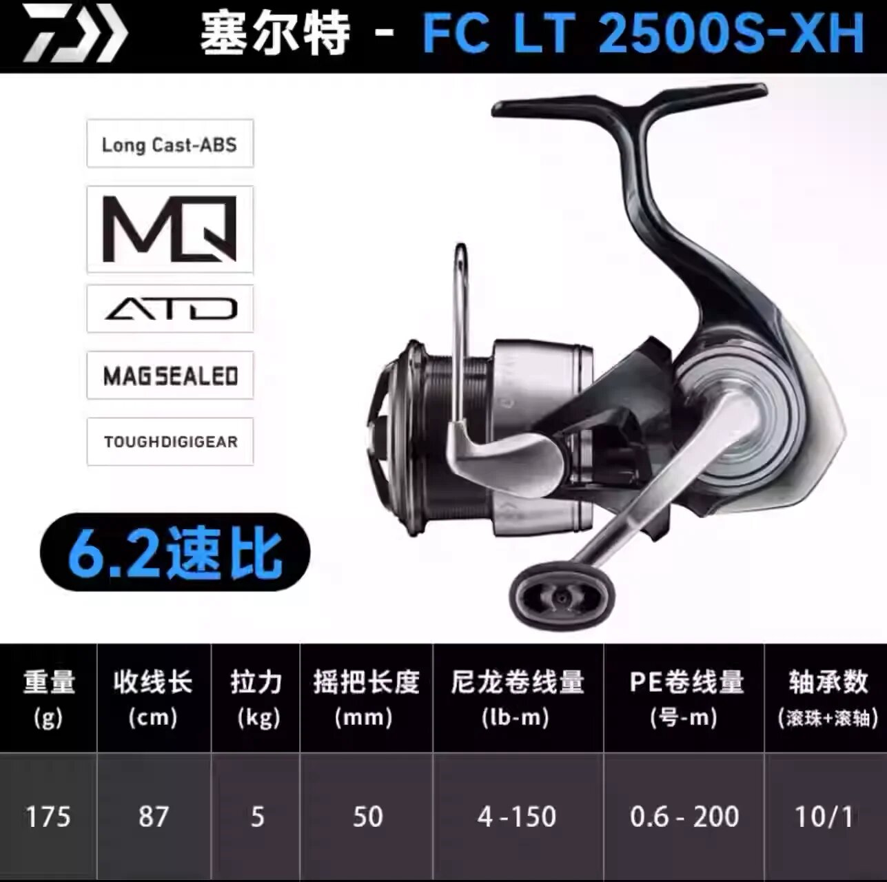 DAIWA CERTATE маленькая безынерционная катушка для морской рыбалки