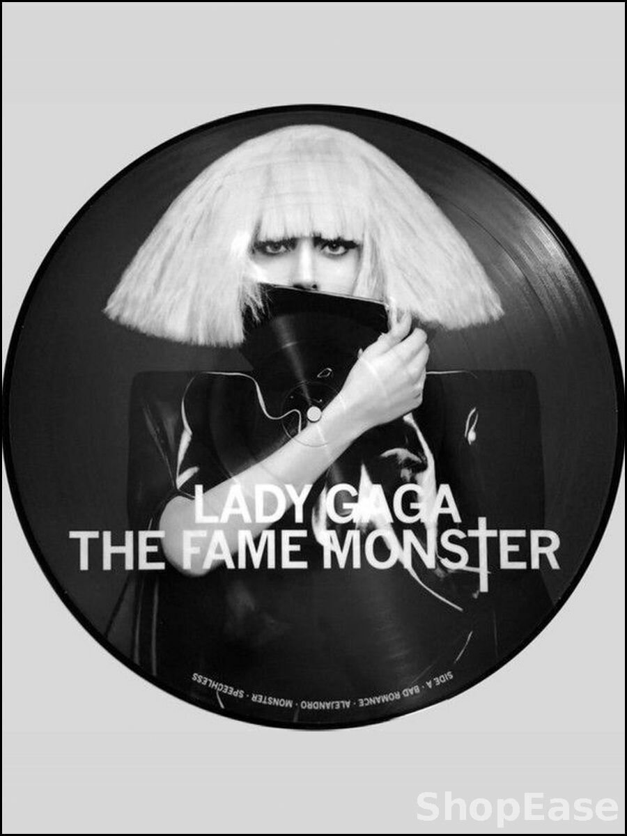 Эксклюзивный виниловый альбом The Fame Monster от Lady Gaga в формате LP с виниловой пластинкой ASDFG и чистым звучанием