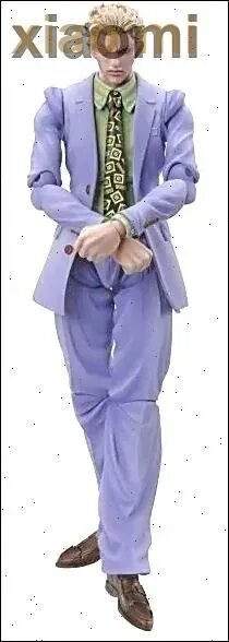 Фигурка Невероятные приключения ДжоДжо Йошикаге Кира / Yoshikage Kira purple (15см)
