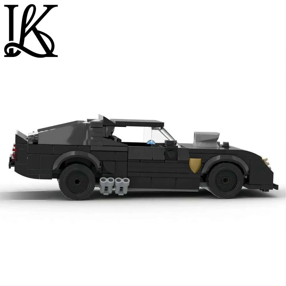 Конструктор Mad Max V8 Interceptor, пластиковый, блочный, для мальчиков/девочек, 501-1000 деталей — фото 1
