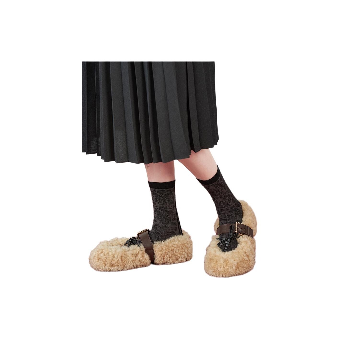 Носки , размер Один размер, черно-серый — фото 1