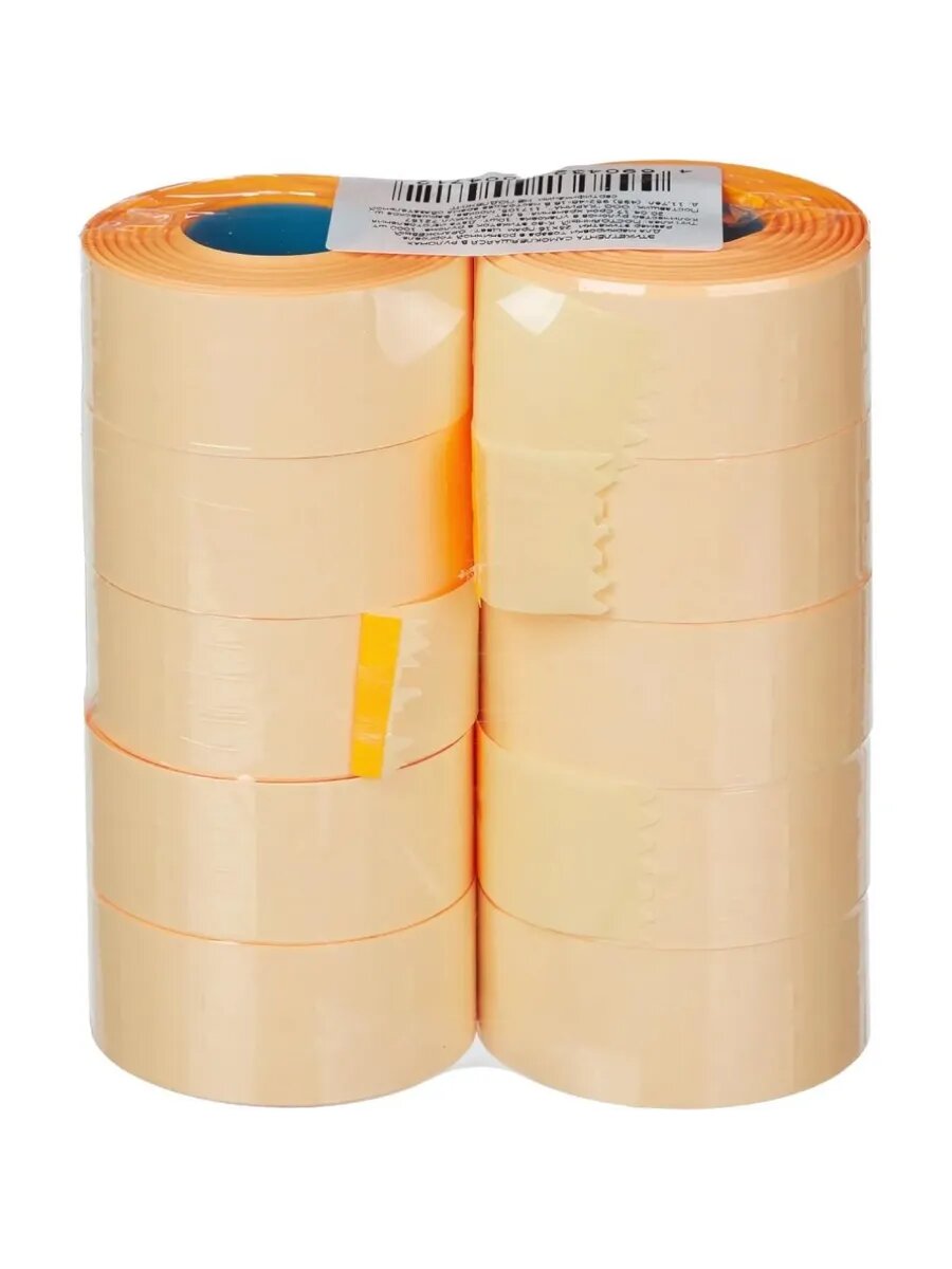 Оранжевая этикет-лента для маркировки