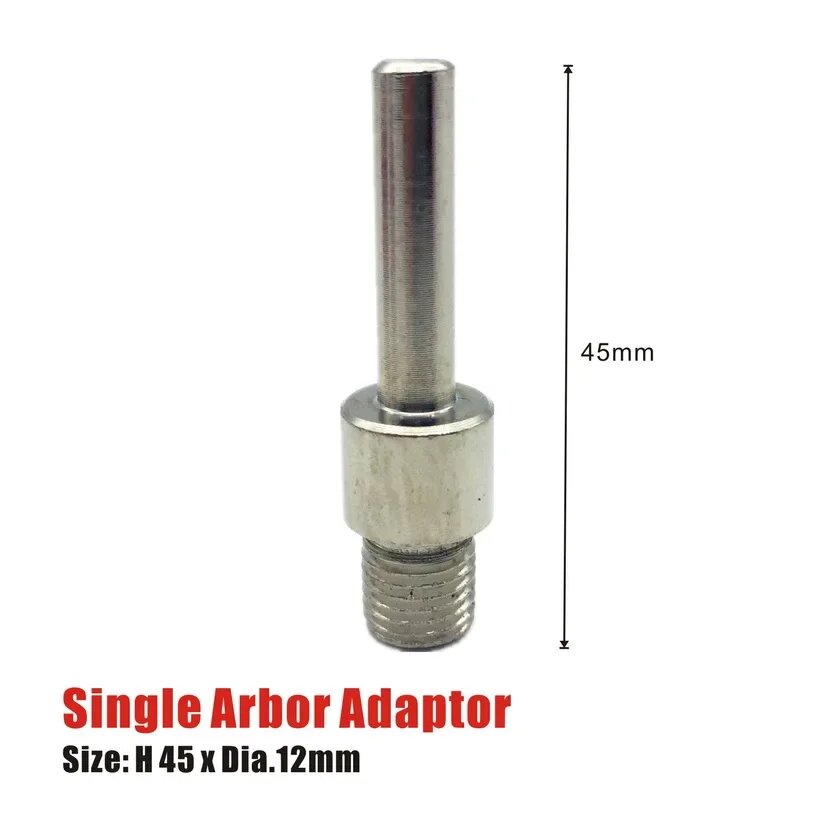 Адаптер для полировального круга Single Arbor Adaptor, H 45 x Dia.12mm
