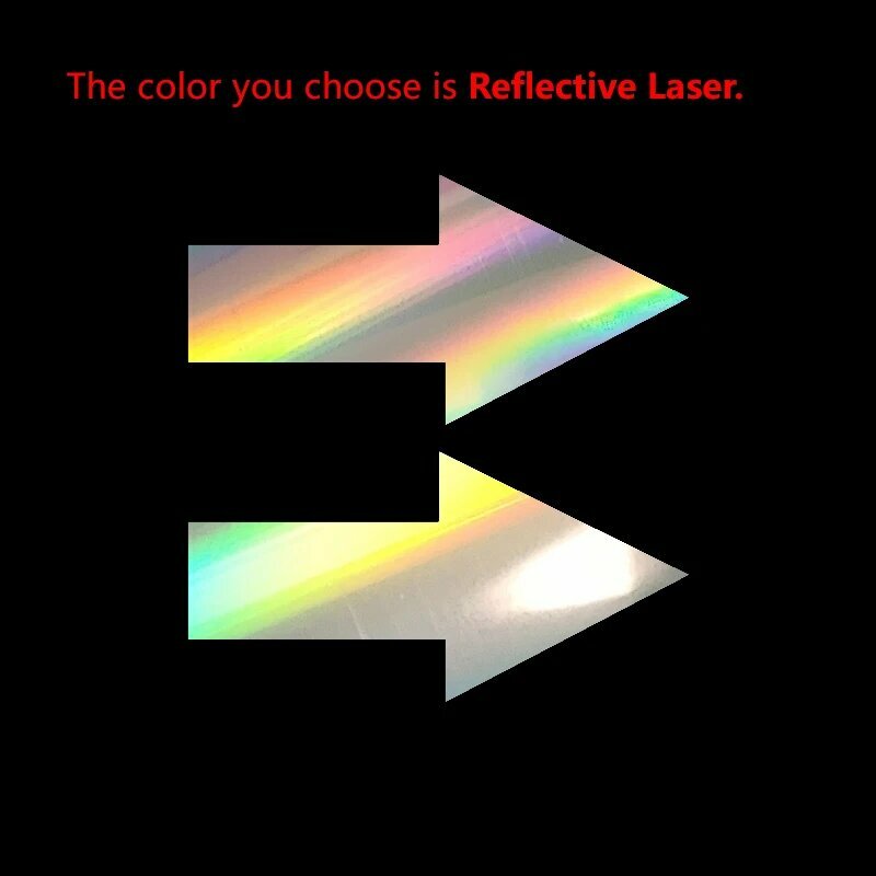 Съемные наклейки со стрелками Reflective Laser, 2 шт.