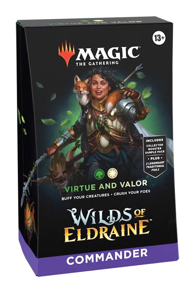 Magic the Gathering: Wilds of Eldraine - Virtue And Valor (Английский)