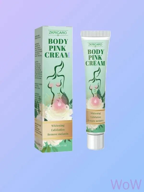 Отбеливающий крем подходит для интимных зон