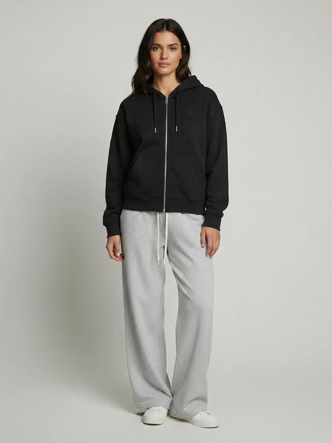 Толстовка Calvin Klein Jeans, размер M, , черный — фото 1
